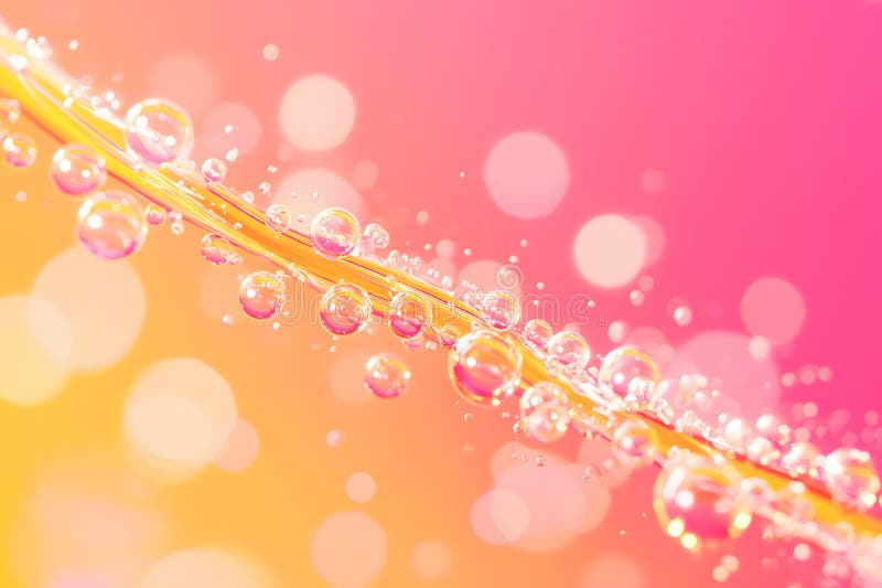 Colorful bubble abstract stock illustration. Illustration of focus ...