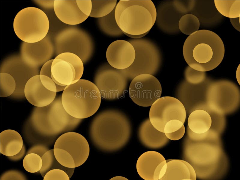 Yellow Bubble Background Vector Texture Pattern for Presentations or ...