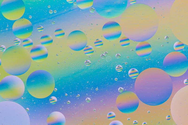 Colorful Bubble Spheres stock photo. Image of yellow - 110841468