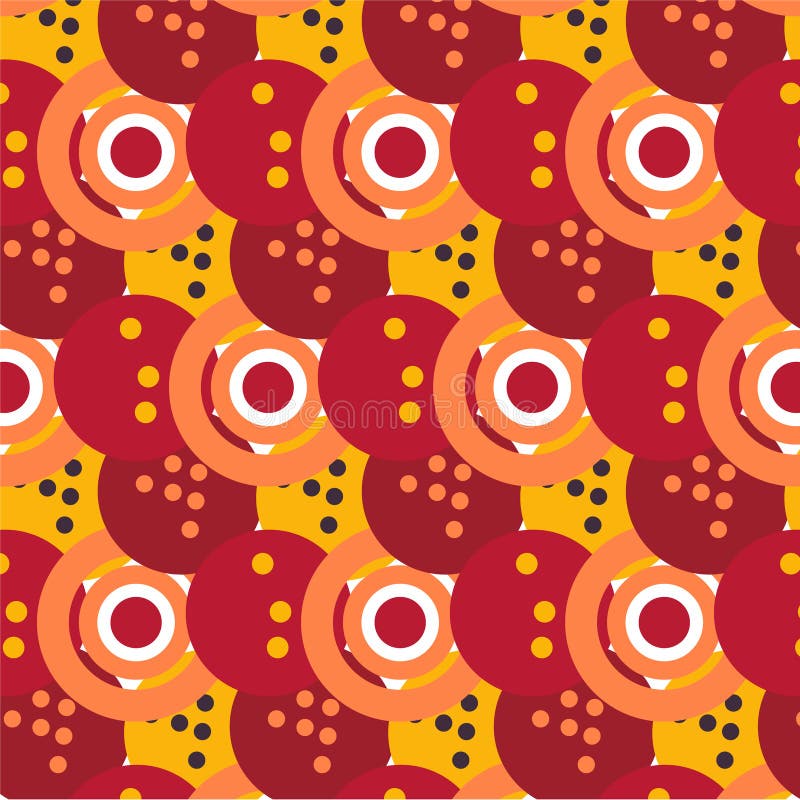 Colorful Bubbles and Circles. Colorful Vector Pattern. Stock Vector ...