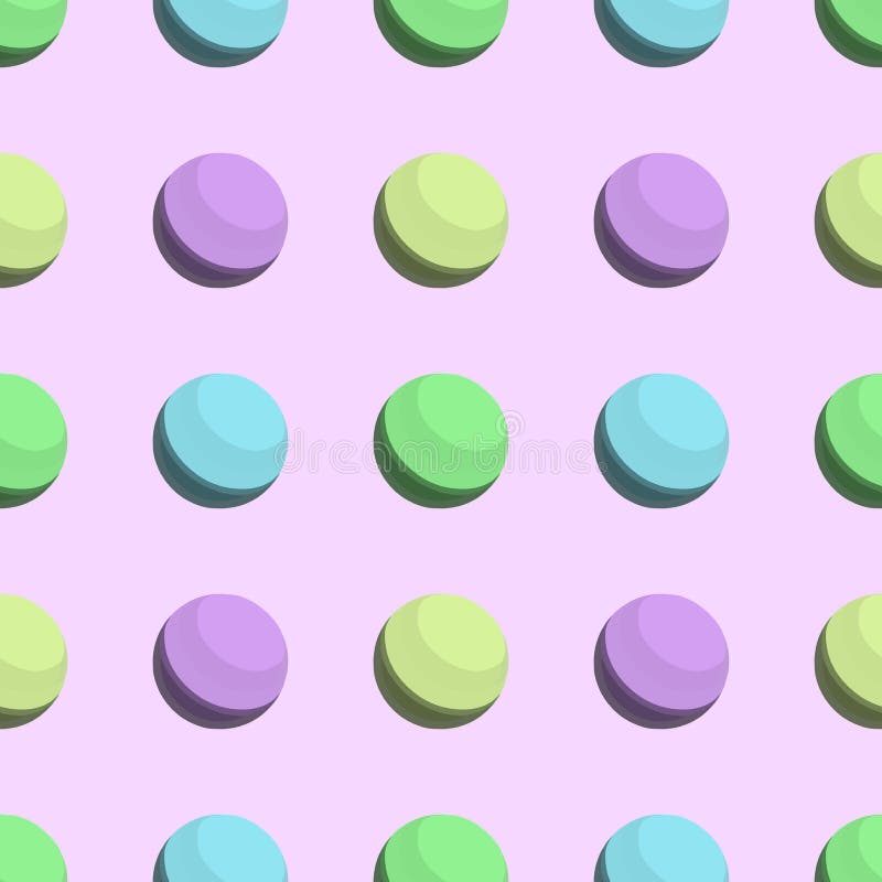 Colorful Bubbles Seamless Pattern Vector and Illustrations Stock Vector ...