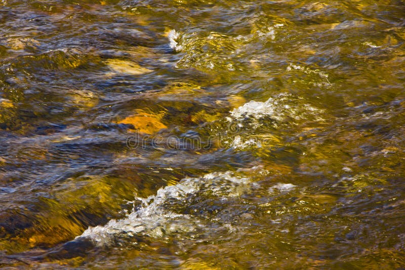 Bubbling Stream in a Mountain Meadow Stock Image - Image of grass ...