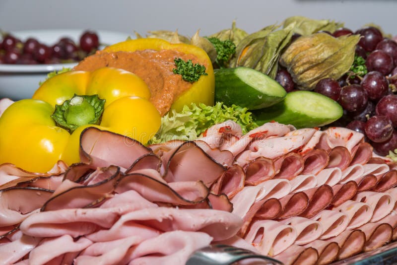Colorful Buffet - Cold Starter Stock Photo - Image of diet, fresh ...