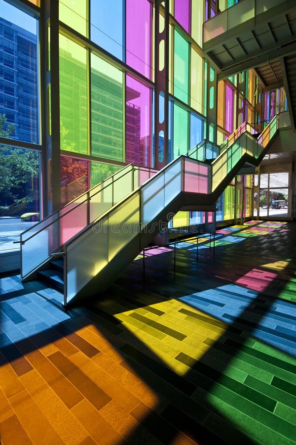 Colorful building stock photo. Image of windows, congres - 28020728