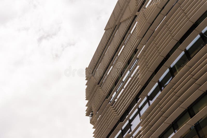 Colorful Building, Abstract Geometric Architectural Pattern and ...