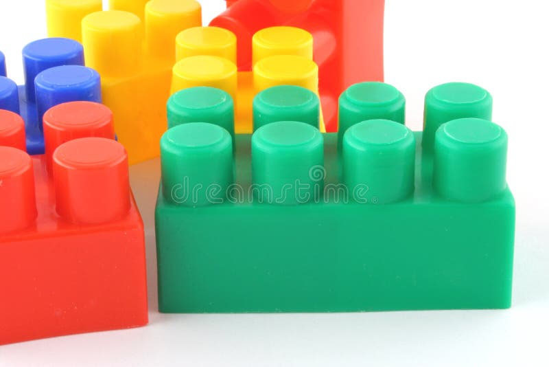 Rising building blocks stock image. Image of grow, colour - 12847529