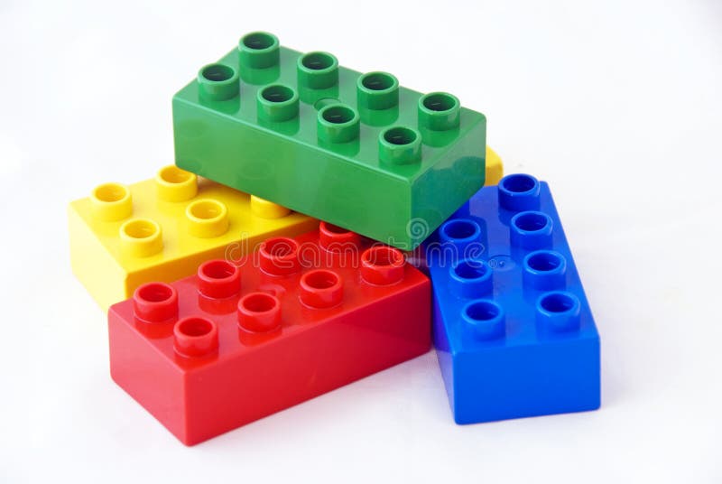 Colorful building blocks stock photo. Image of blue, isolated - 2071872