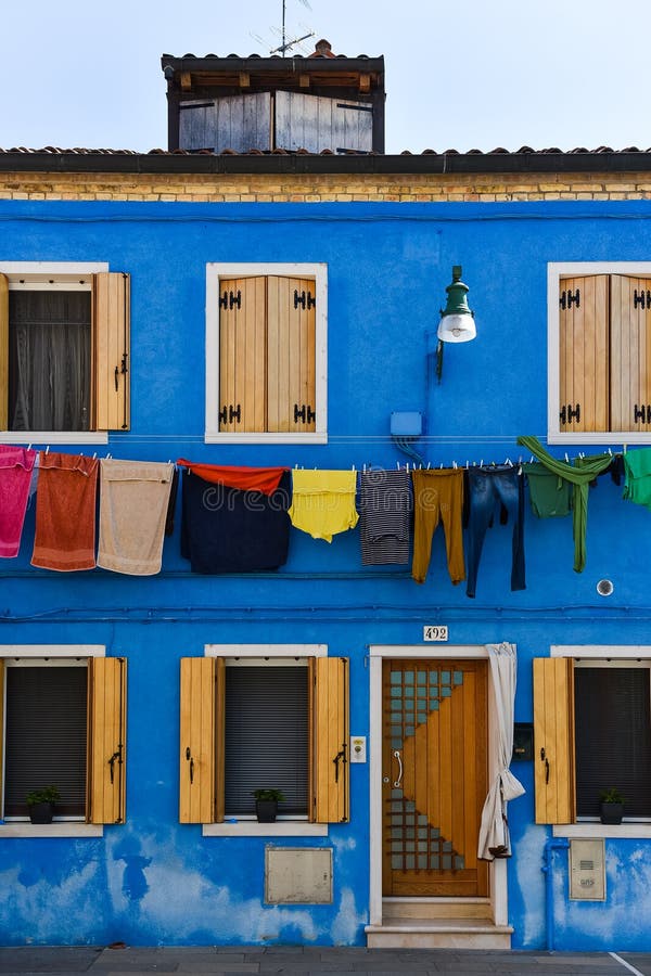 Colorful Building Facade stock image. Image of architecture - 70104531