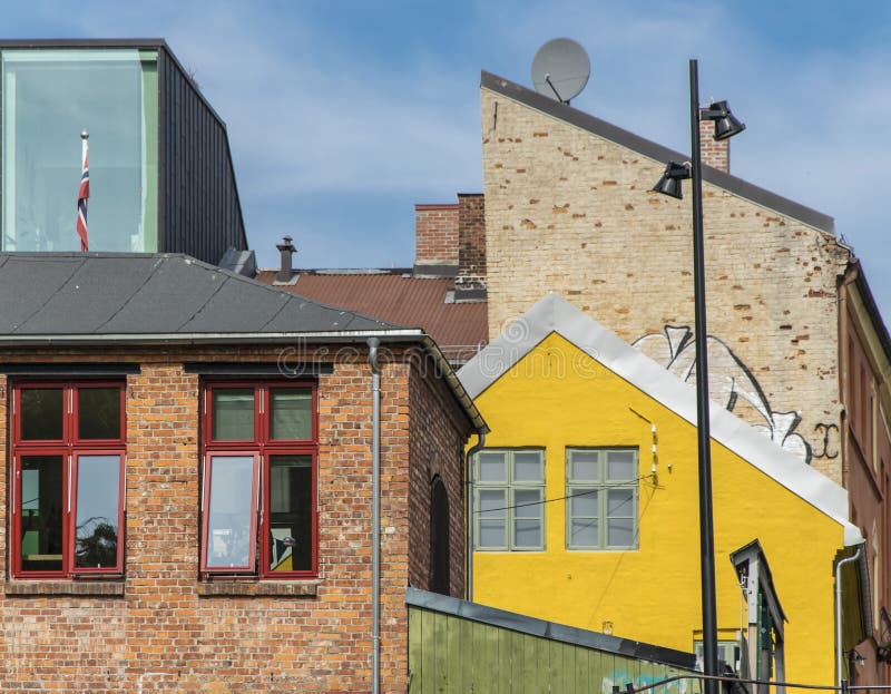 Colorful buildings stock image. Image of city, outdoors - 80081023