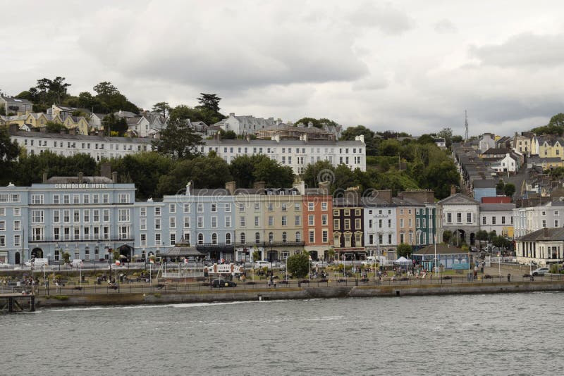 Downtown of cove cork editorial photo. Image of city - 252543166