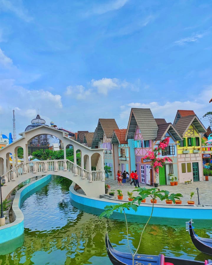 Colorful Buildings European Nuance Editorial Stock Image - Image of ...