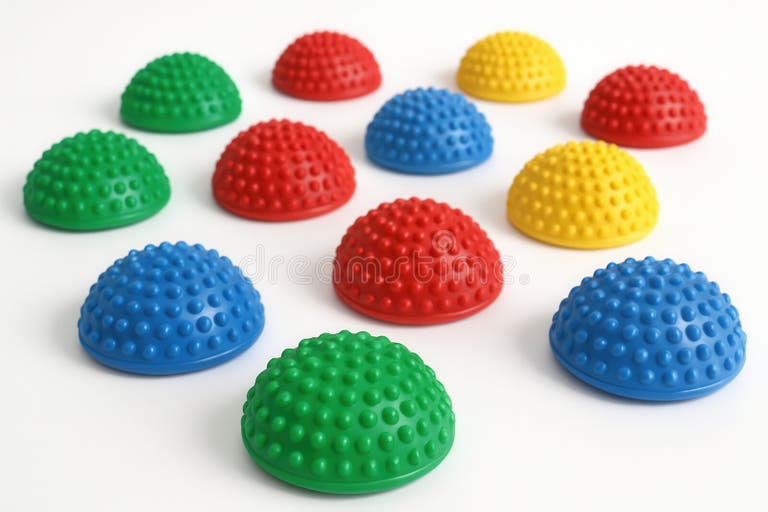 Colorful Bumpy Balance Pads for Sensory Integration Training Promoting ...