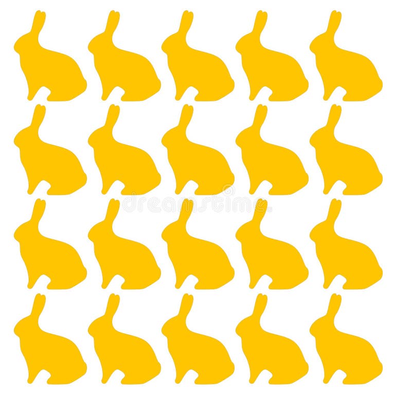 Colorful Bunnies Design Pattern Stock Vector - Illustration of wallart ...