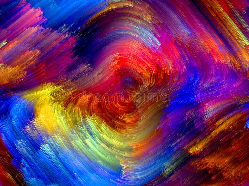 Colorful Burst stock illustration. Illustration of imagination - 38416620