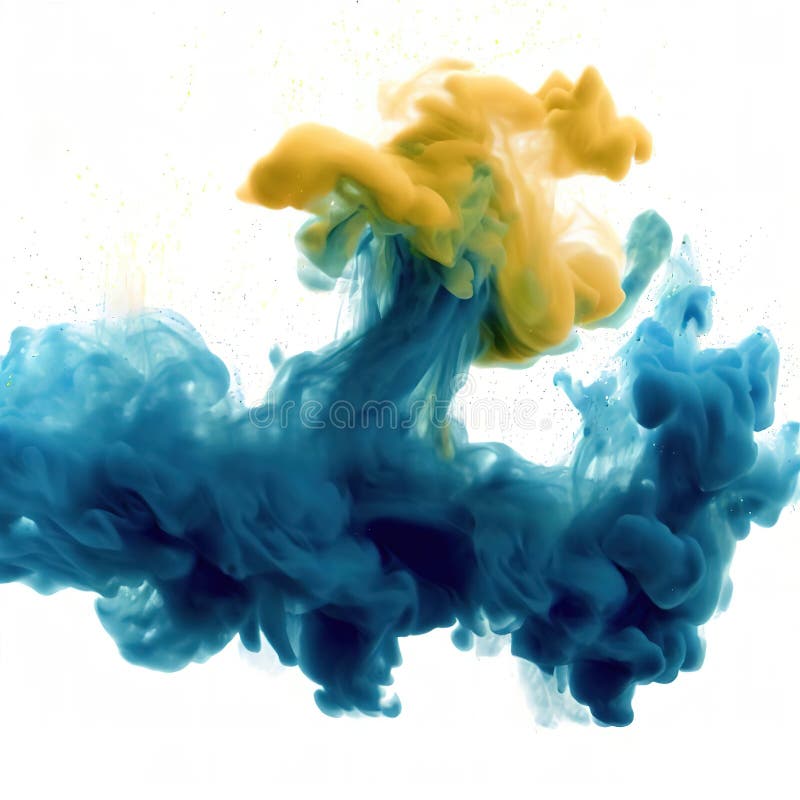 Colorful Burst - Multiple Colorful Smoke Powder Explosion Fluid Ink ...