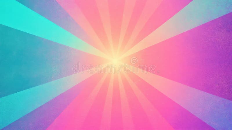Colorful Sun Burst Background with Vibrant Rays and Comic Style Design ...