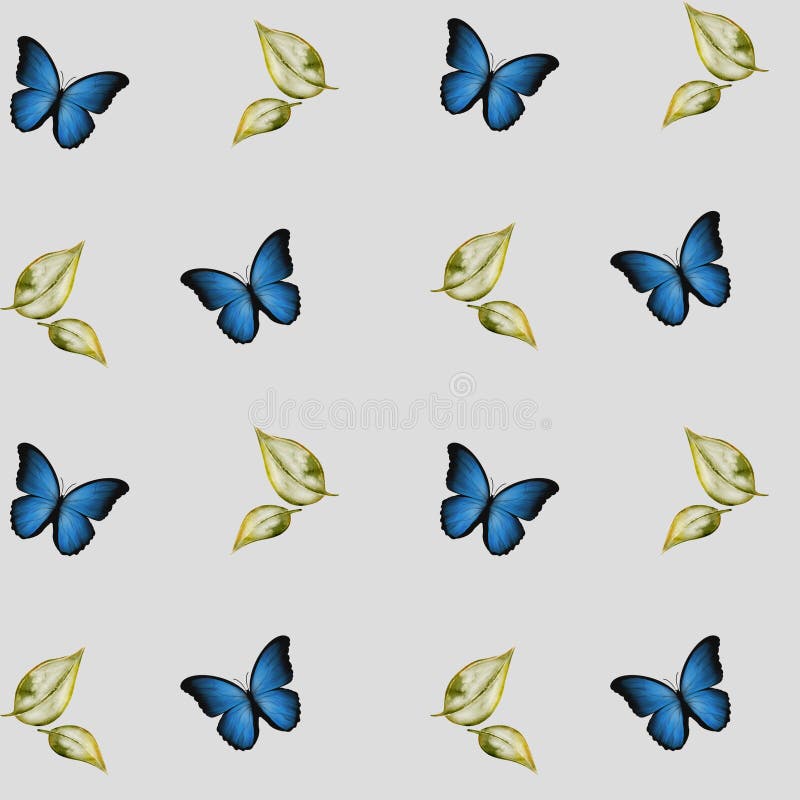 Colorful Butterfly Pattern Design for Textile and Wrapping Paper Stock ...