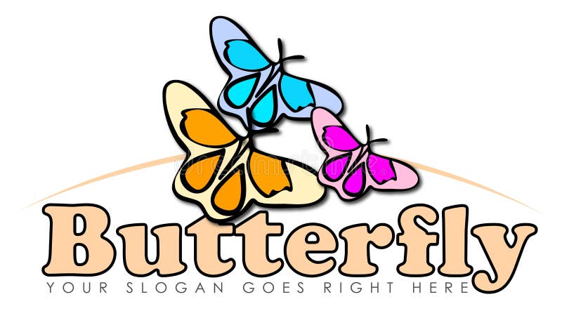 Butterfly sign stock vector. Illustration of dragonfly - 50855149