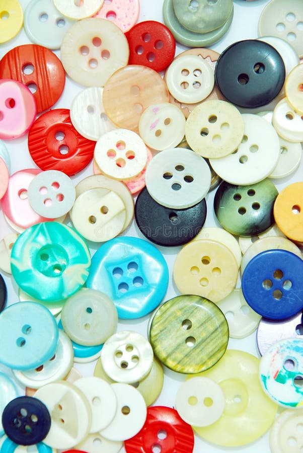 Colorful buttons stock image. Image of abstract, crafts - 12770245