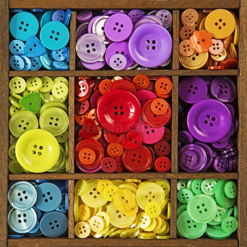 Colorful buttons heart stock photo. Image of thread, colorful - 27901448