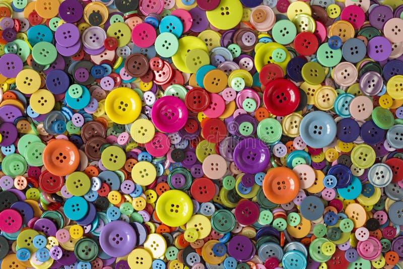 Colorful buttons heart stock photo. Image of thread, colorful - 27901448