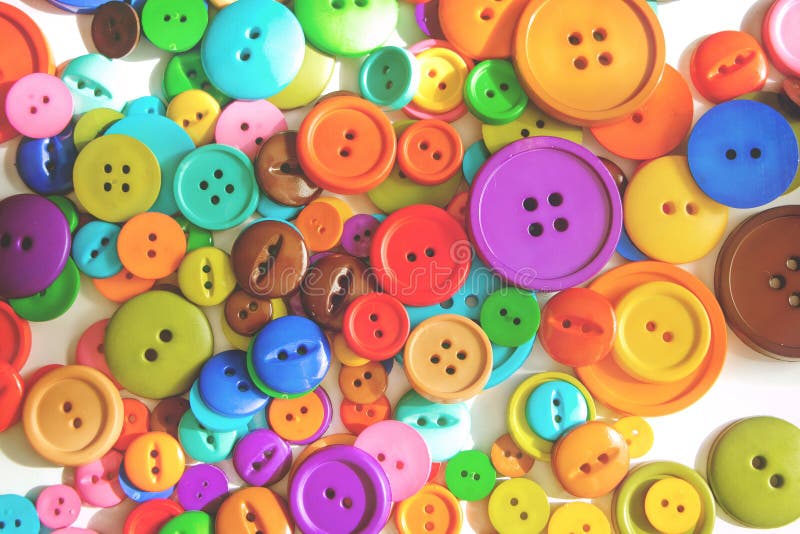 Colorful Buttons stock photo. Image of background, cute - 66919312