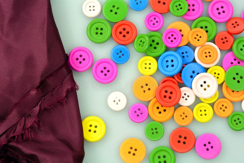 Colorful buttons stock photo. Image of large, sewing - 35706322