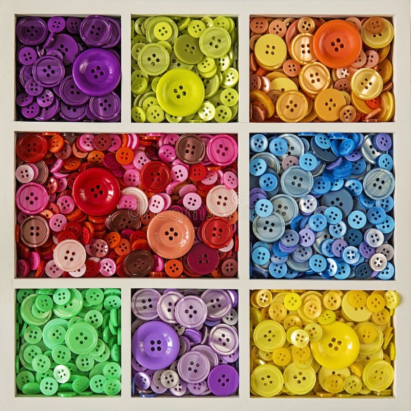 Colorful buttons heart stock photo. Image of thread, colorful - 27901448