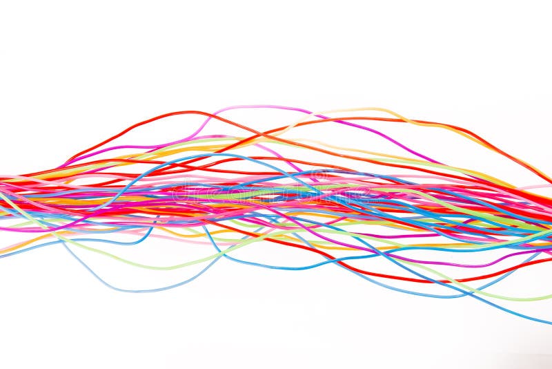 Cable Lan in Computer Server Room Stock Photo - Image of server ...