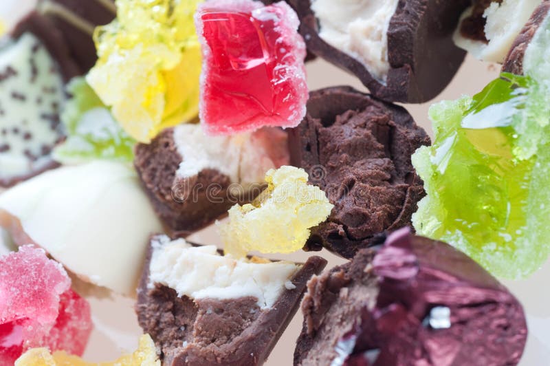 Colorful candies stock image. Image of isolated, food - 12168737