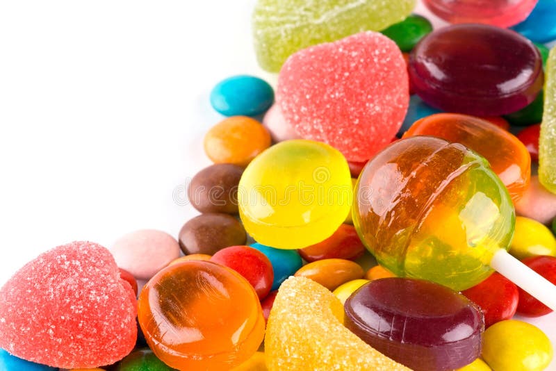 Candy Mixture stock image. Image of lollipop, candies - 53210991
