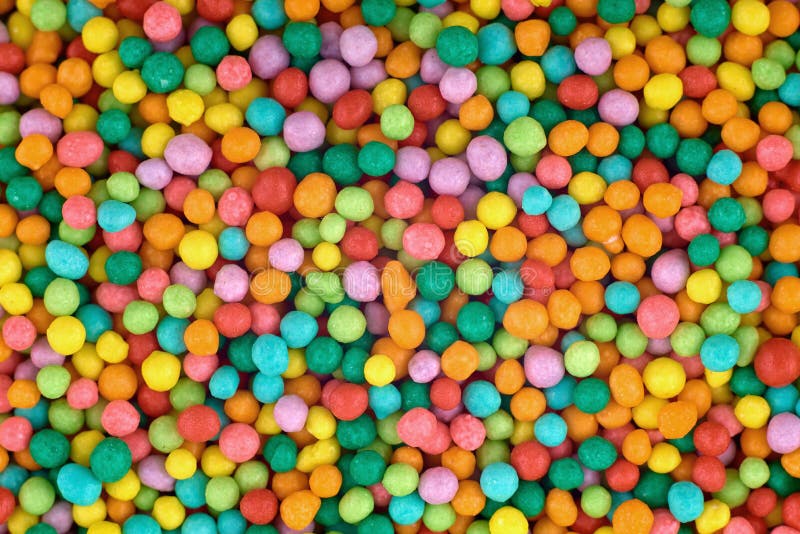 Colorful Candies Abstract Background, Copy Space. Sweets Texture Stock ...