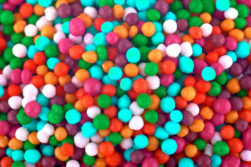 Colorful Candies Abstract Background, Copy Space. Sweets Texture Stock ...