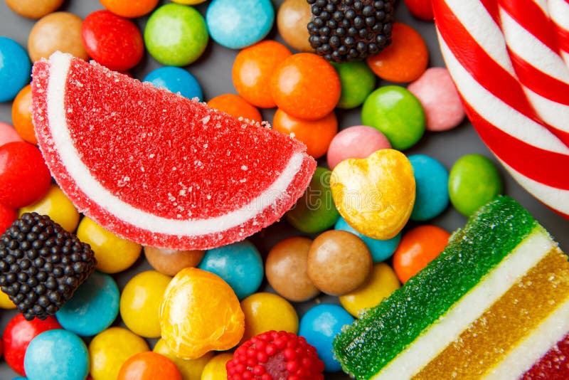 Colorful Candies Background Stock Photo - Image of colorful, bright ...