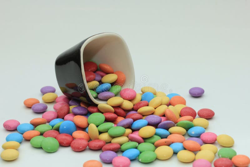 Colorful candies stock photo. Image of yellow, candy - 221610520