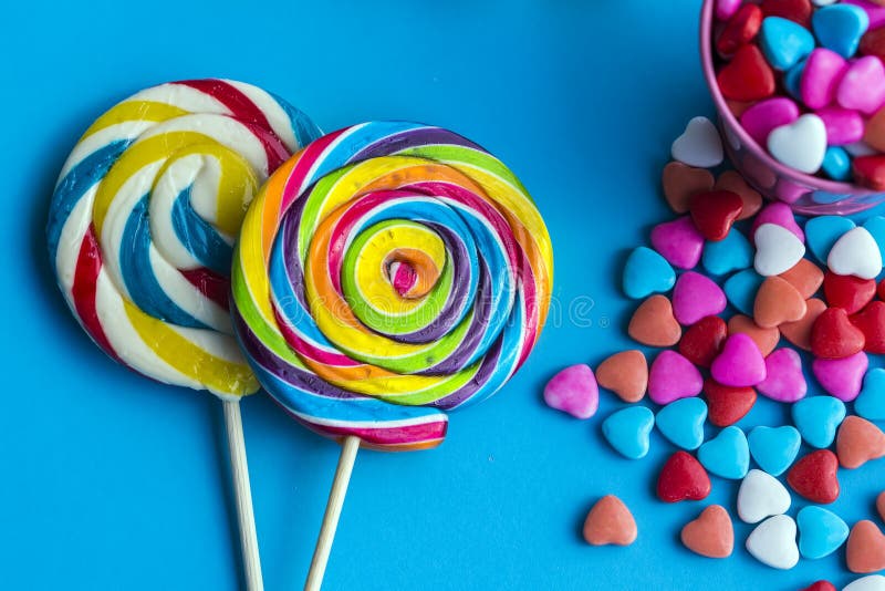 Colorful Candies stock photo. Image of candies, holiday - 89447760