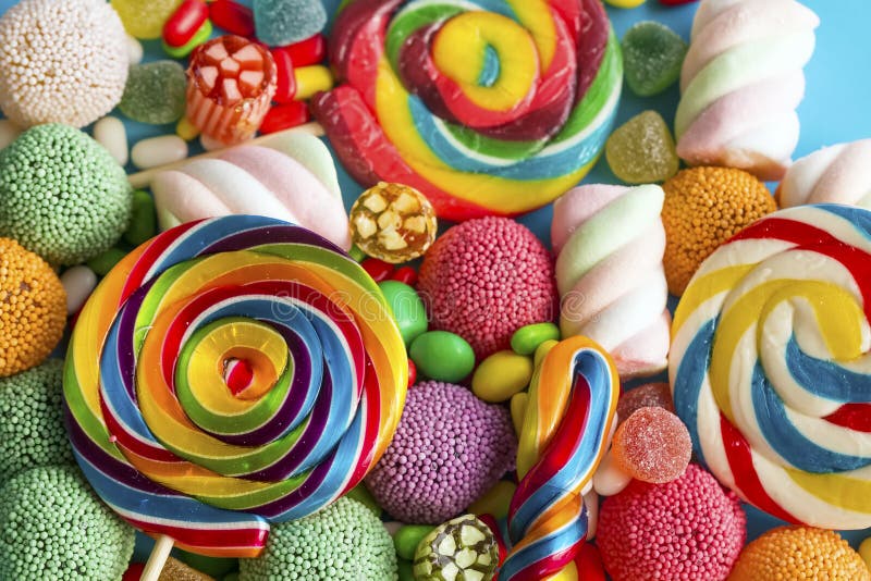 Colorful Candies stock image. Image of confectionery - 89447807
