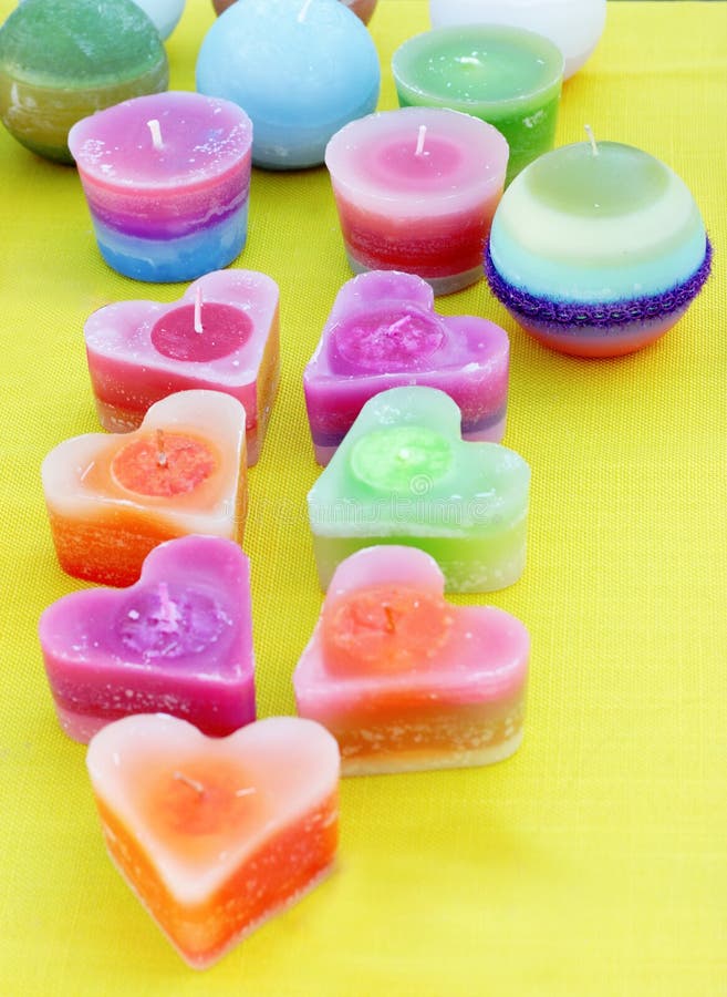 Colorful Candles Picture. Image: 9002341