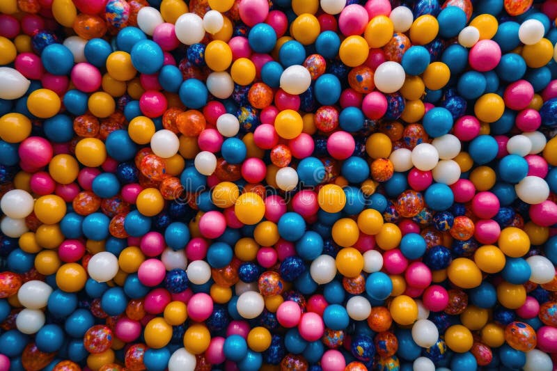 Colorful Candy Balls Pile stock photo. Image of candy - 380202328