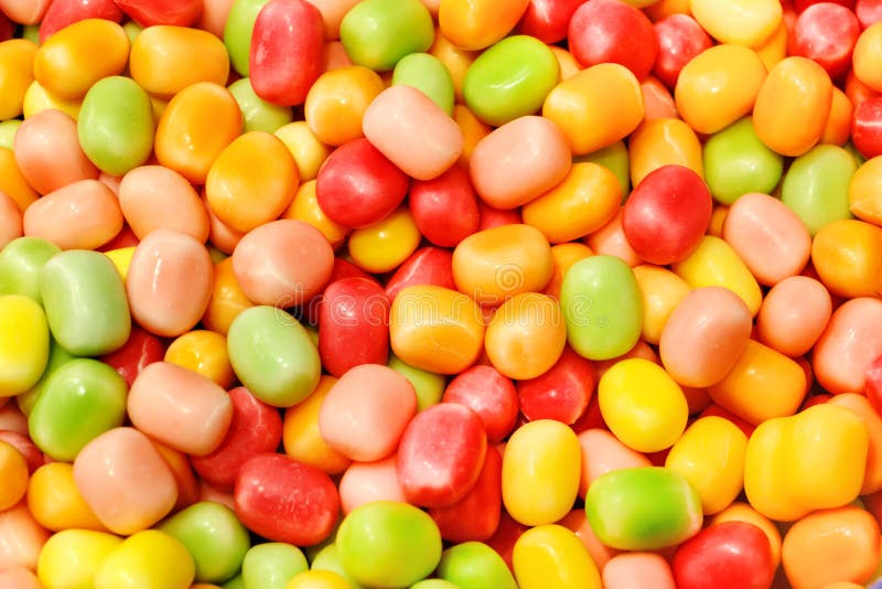 Colorful candy beans stock image. Image of sweet, confectionery - 86463483