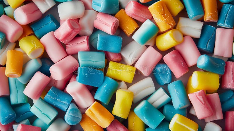 Colorful Candy Canes Piled Up Stock Illustration - Illustration of ...