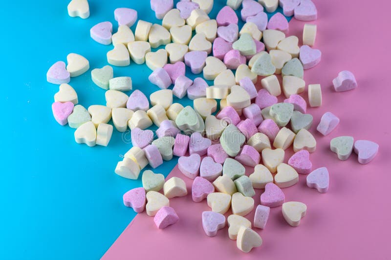 Colorful Candy Conversation Hearts for Valentine S Day 1 Stock Image ...