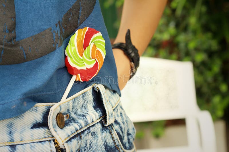 Red Pocket & Candy Box - Chinese New Year Element Stock Photo - Image ...
