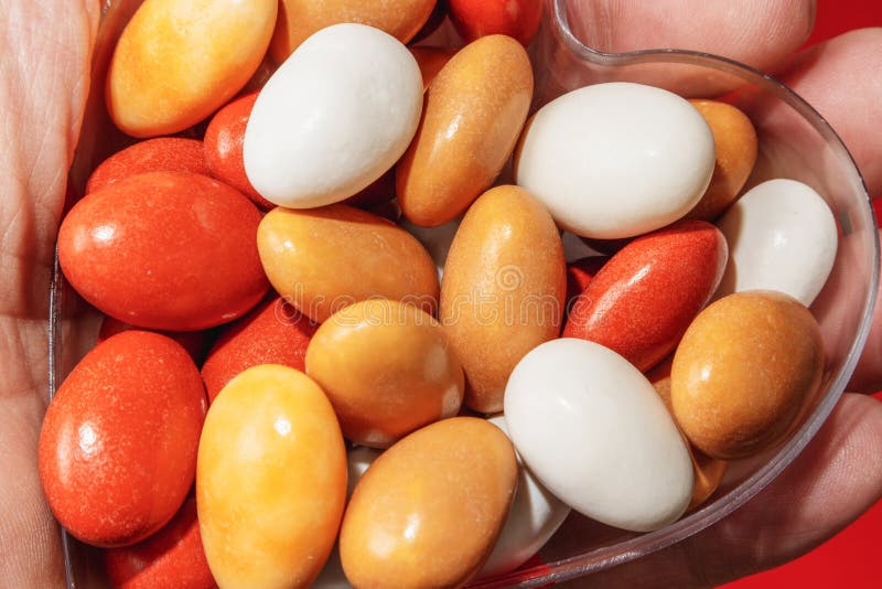 Colorful Candy Tablets in a Box Stock Image - Image of assortment ...