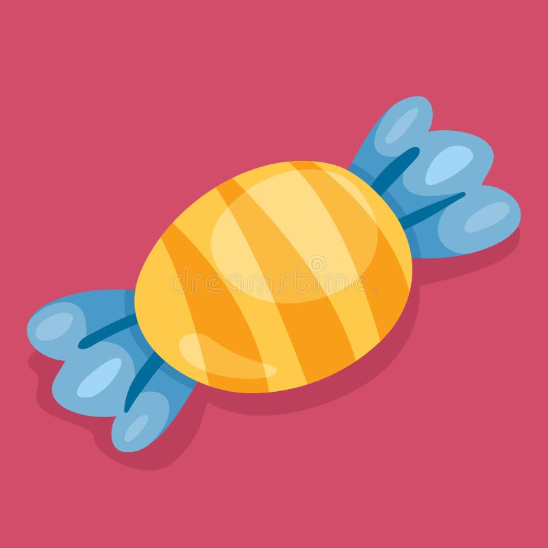 Colorful Candy Vector Illustration Stock Vector - Illustration of ...