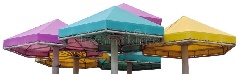 Colorful canopies stock photo. Image of color, colorful - 188079602