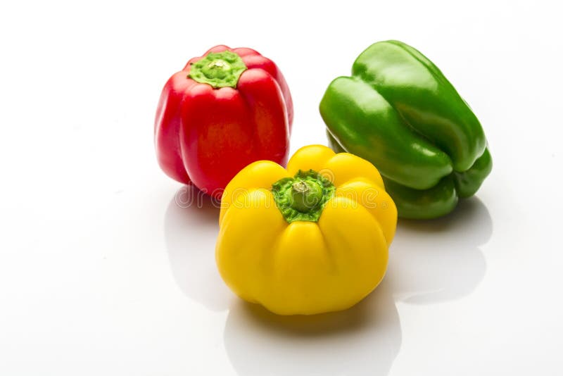 Colorful capsicum stock photo. Image of colorful, colored - 93998428