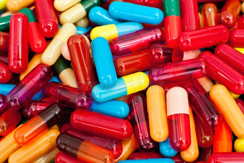 Colorful capsules stock photo. Image of chemist, design - 49960004