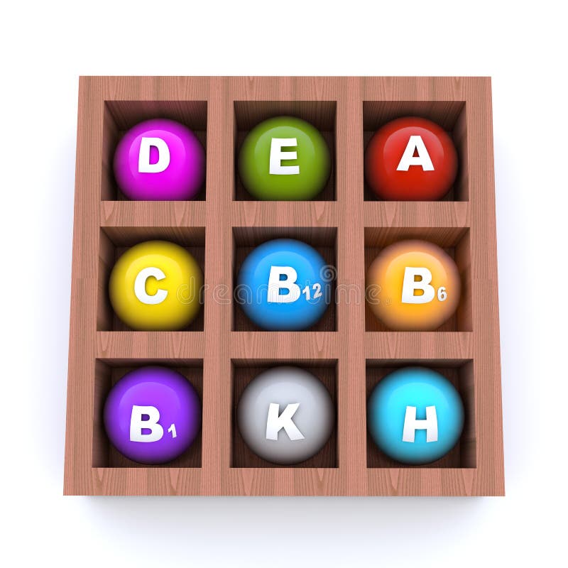 Colorful Capsules with Vitamins Stock Image - Image of medicine ...