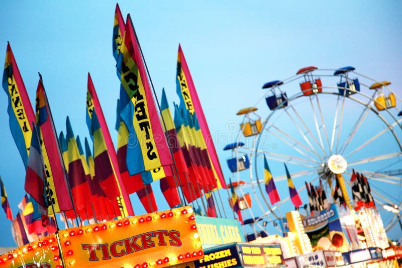 Colorful Carnival stock image. Image of ride, colors - 13302627